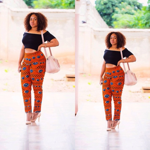 Street Style Of The Day - African/Ankara Prints Pants - Fashion GHANA