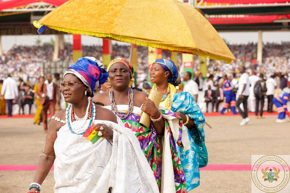 See Pictures From Ghana's Inauguration And How Kente Dominated Fashion ...