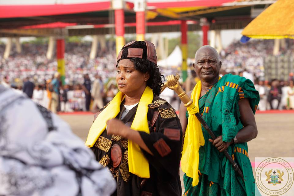 See Pictures From Ghana's Inauguration And How Kente Dominated Fashion ...