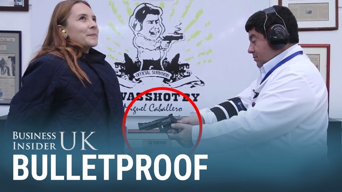 Welcome Bullet Proof Clothing That Can Deflect Bullets Shot From Even ...