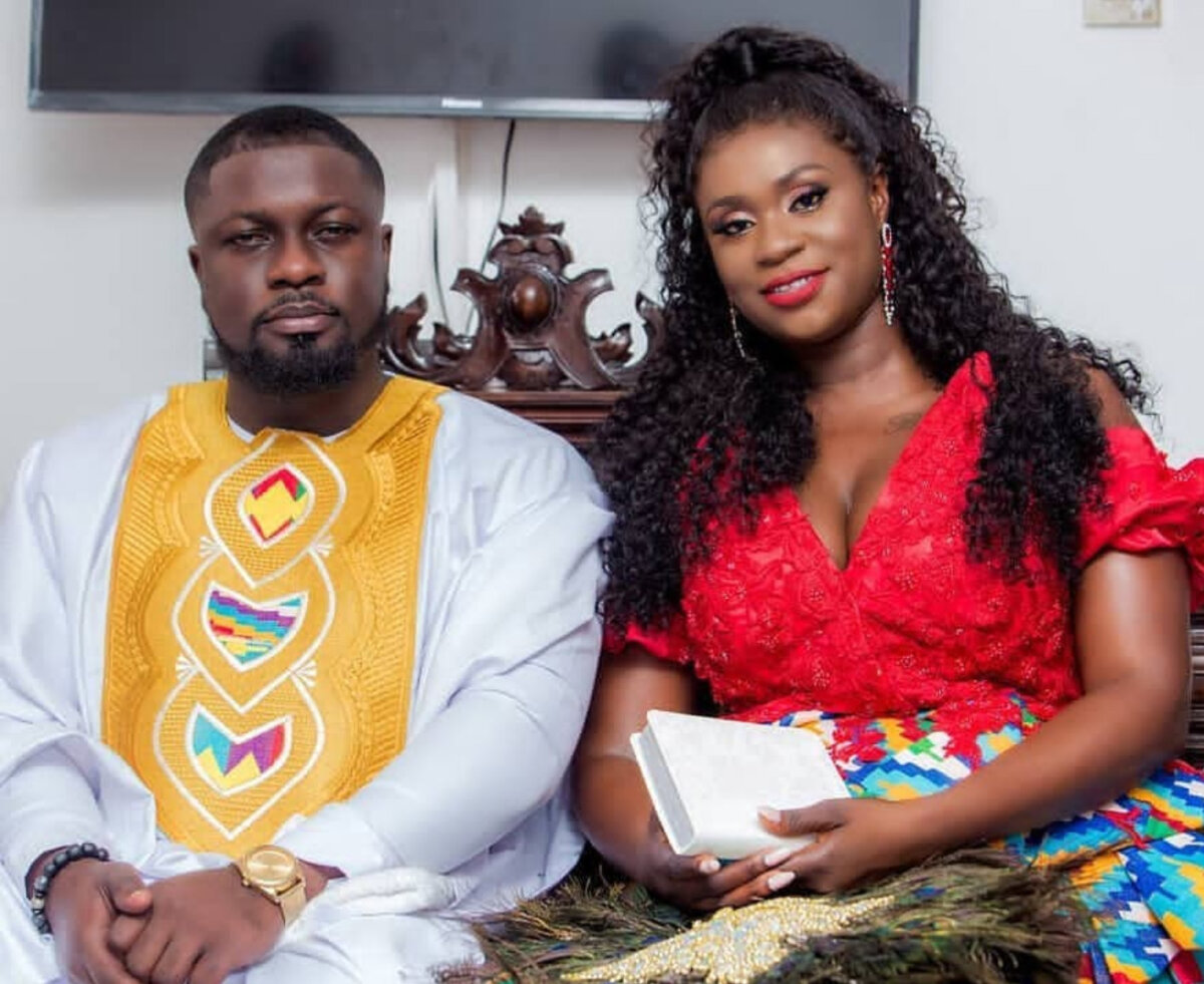 Bibi Bright Takes On Sima Brew Gown For Her Traditional Wedding; See ...