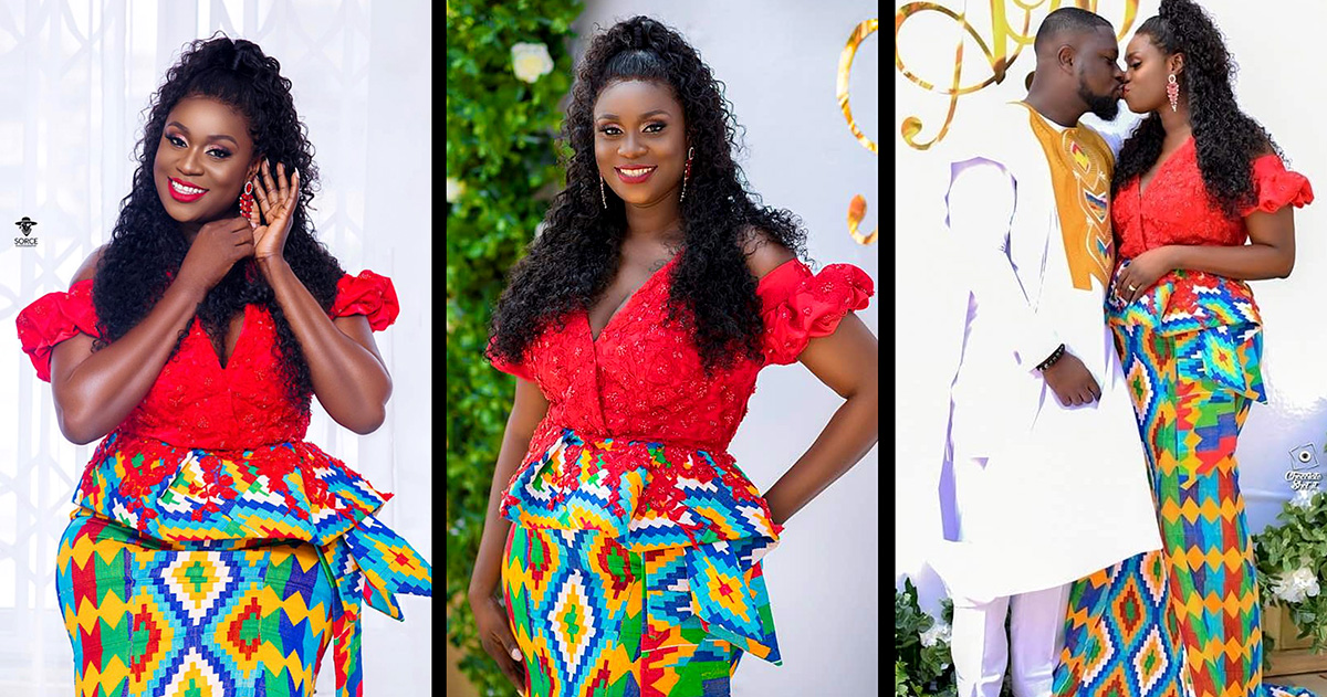 Bibi Bright Takes On Sima Brew Gown For Her Traditional Wedding; See ...