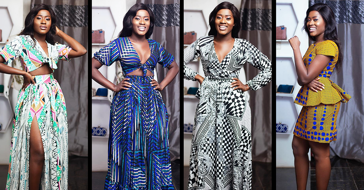 Fella Makafui Unleashes New Clothing Collection Amindst Love Triangle ...