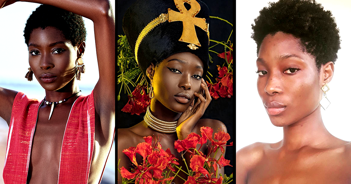 #MODELCRUSH: Why Isn't This Natural Beautiful Ivorian Model, Aude ...