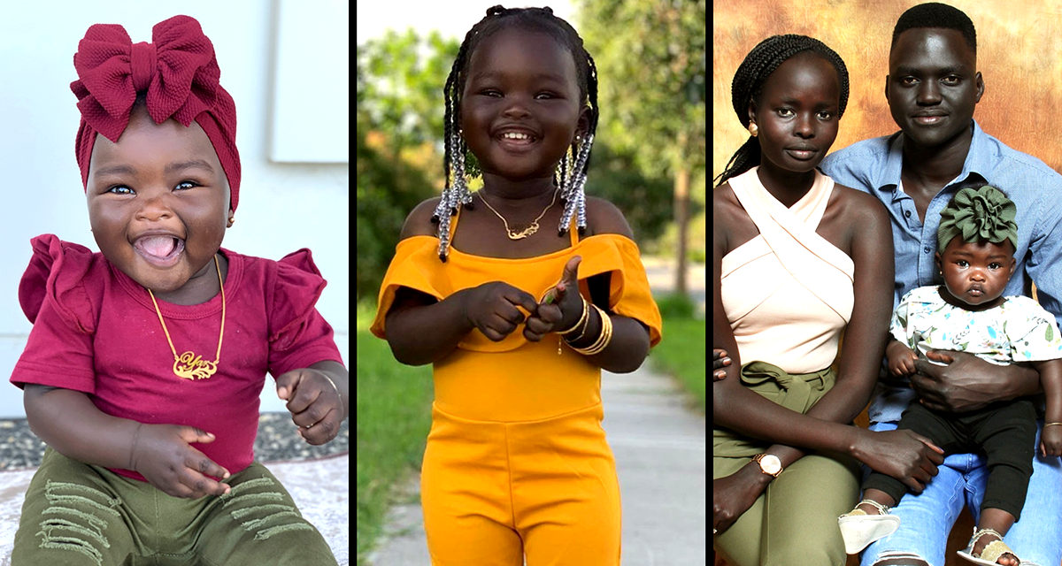 PICS: Young Dark Skinned Baby That Went Viral Is Now The Prettiest ...