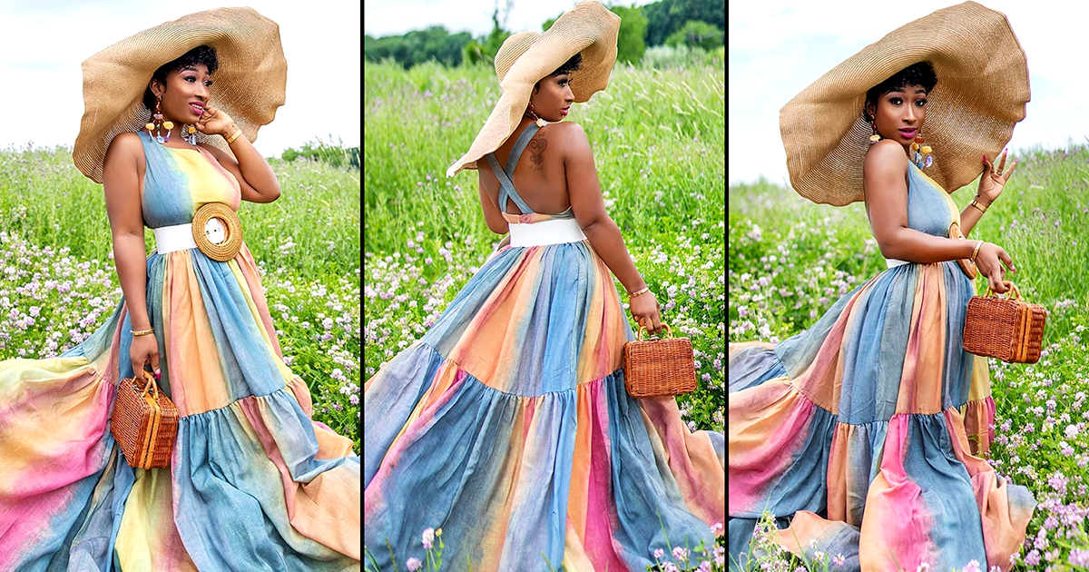 #OOTD: Chic Ama Serves The Perfect Summer Style Look This Week In The ...