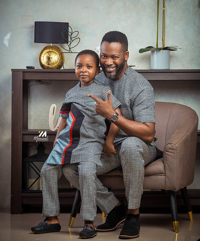 PICS: Designer Jay Ray Laces Up Legendary Actor Adjetey Anang & His ...