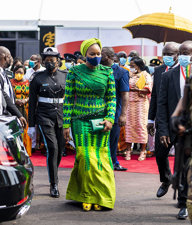 Pics: Ghana's 2nd Woman Samira Bawumia Goes Viral At The President's ...