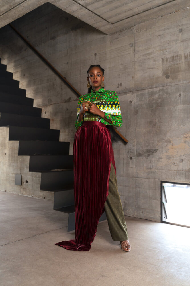 Ghanaian Fashion Brand House Of Paon Features Victoria Michaels In The ...