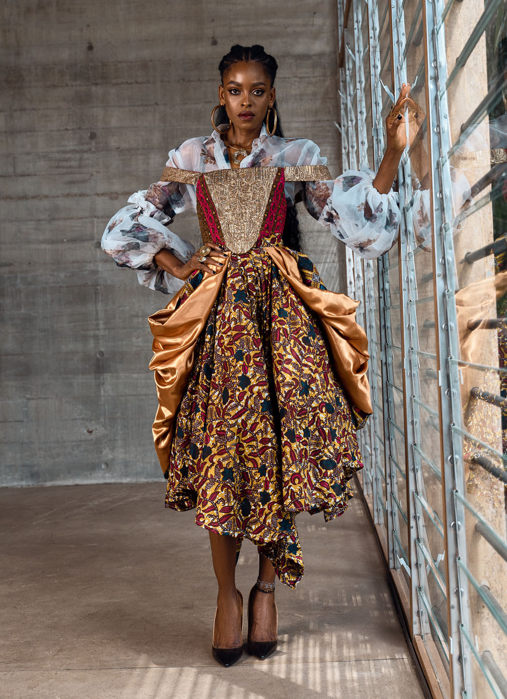 Ghanaian Fashion Brand House Of Paon Features Victoria Michaels In The ...