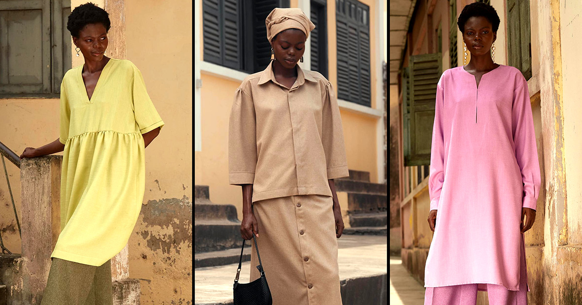 AJABENG Presents The Look Book For The 'Awake Ghana' Collection ...