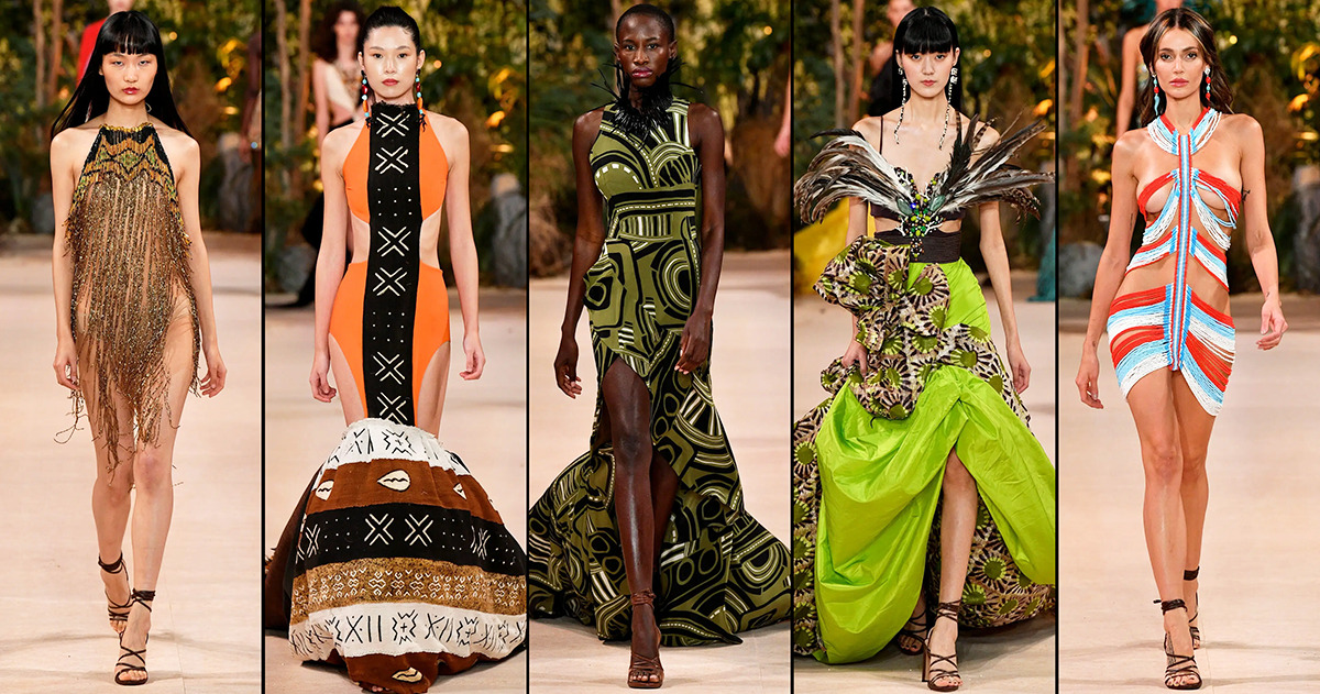 Greek Designer Celia Kritharioti Unleashes Stunning African-Inspired ...