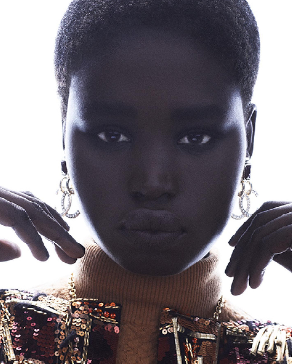 #MODELCRUSH: Meet The Cute Baby Face Sudanese Adit Ajhok Deng; An International Model Not To Be ...