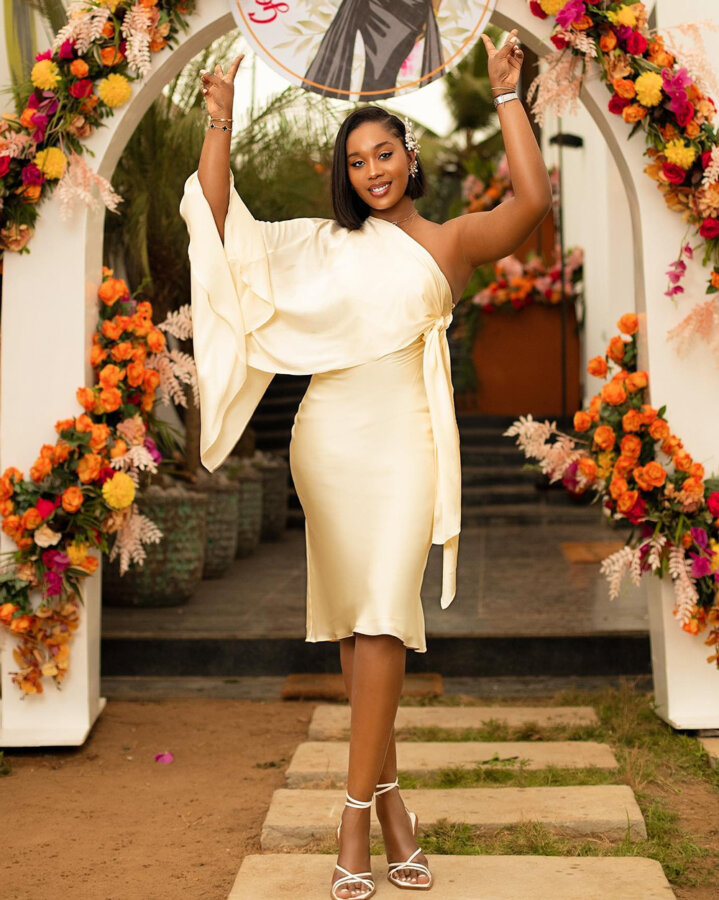 #OOTD: Ivorian Beauty Germina Celebrates Her Birthday In Must-Have Jaw ...