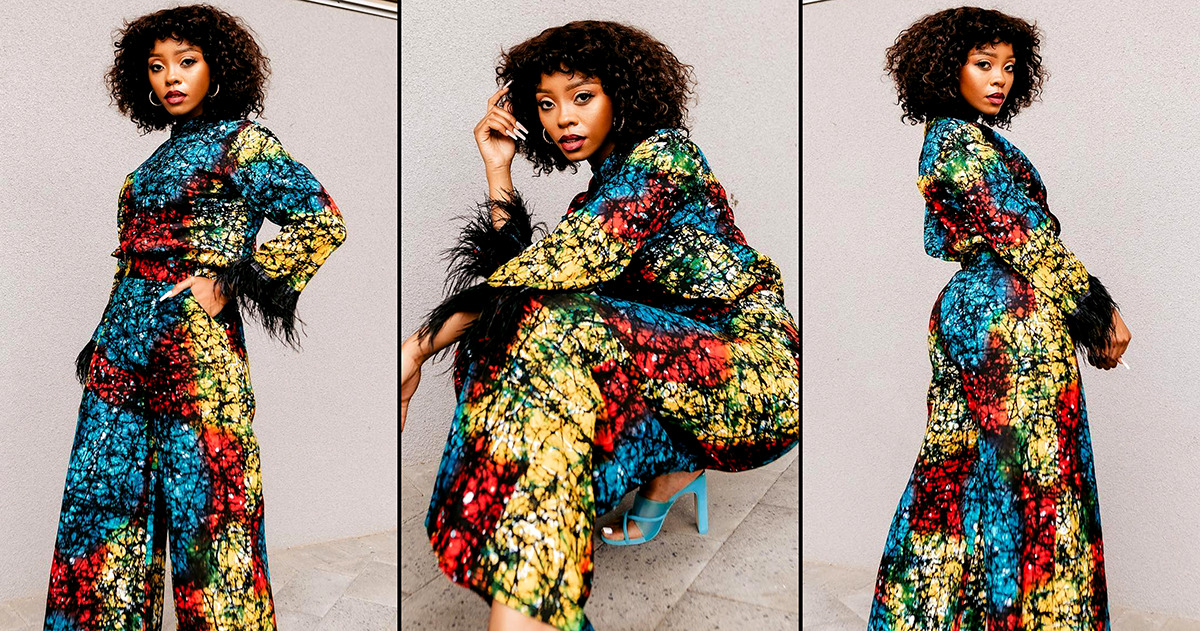 #OOTD: Msakazi Blesses Us With This Fierce Two Piece Print Look By ...