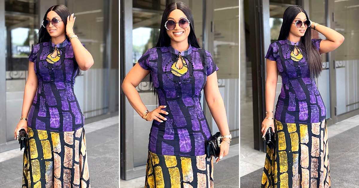 #OOTD: Nigeria's Rutie B Brings To Life The Stunning BIG VIBES Adire ...