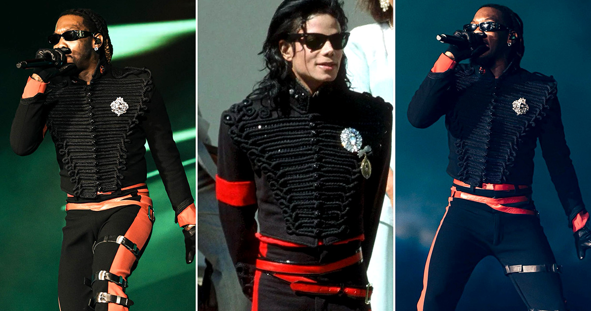 Offset Pays A Tribute To Michael Jackson On Stage In Fashion & Style ... Offset Pays A Tribute To Michael Jackson On Stage In Fashion & Style ...