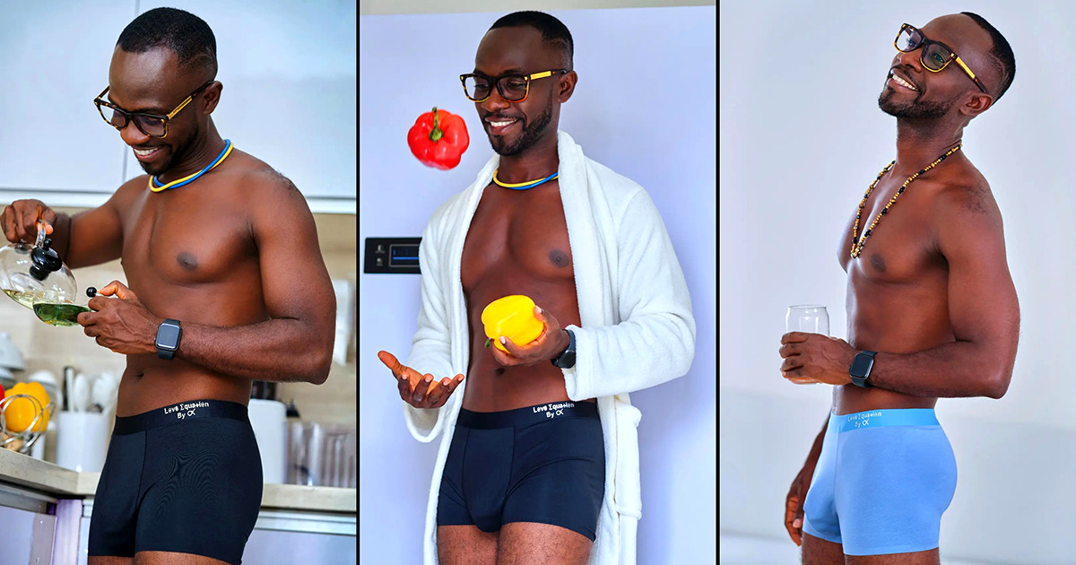 Iconic GH Musician Okyeame Kwame Shows Off His New Boxer Shorts Line Whilst Giving Women ...