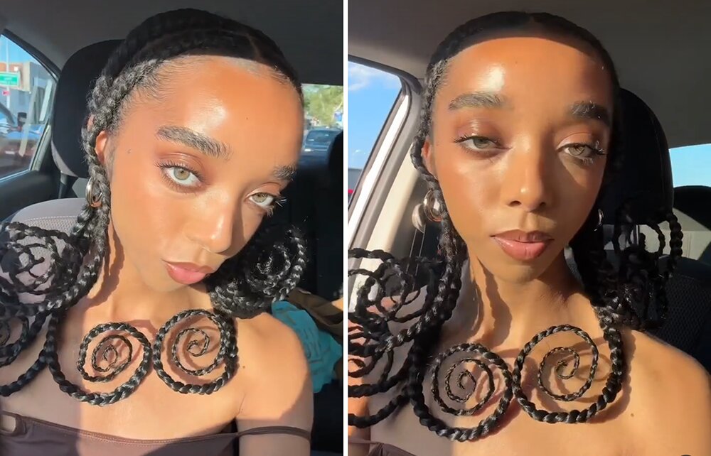 Kayra Theodore's Trendsetting Spiral Braids Could Give Rise To A New ...