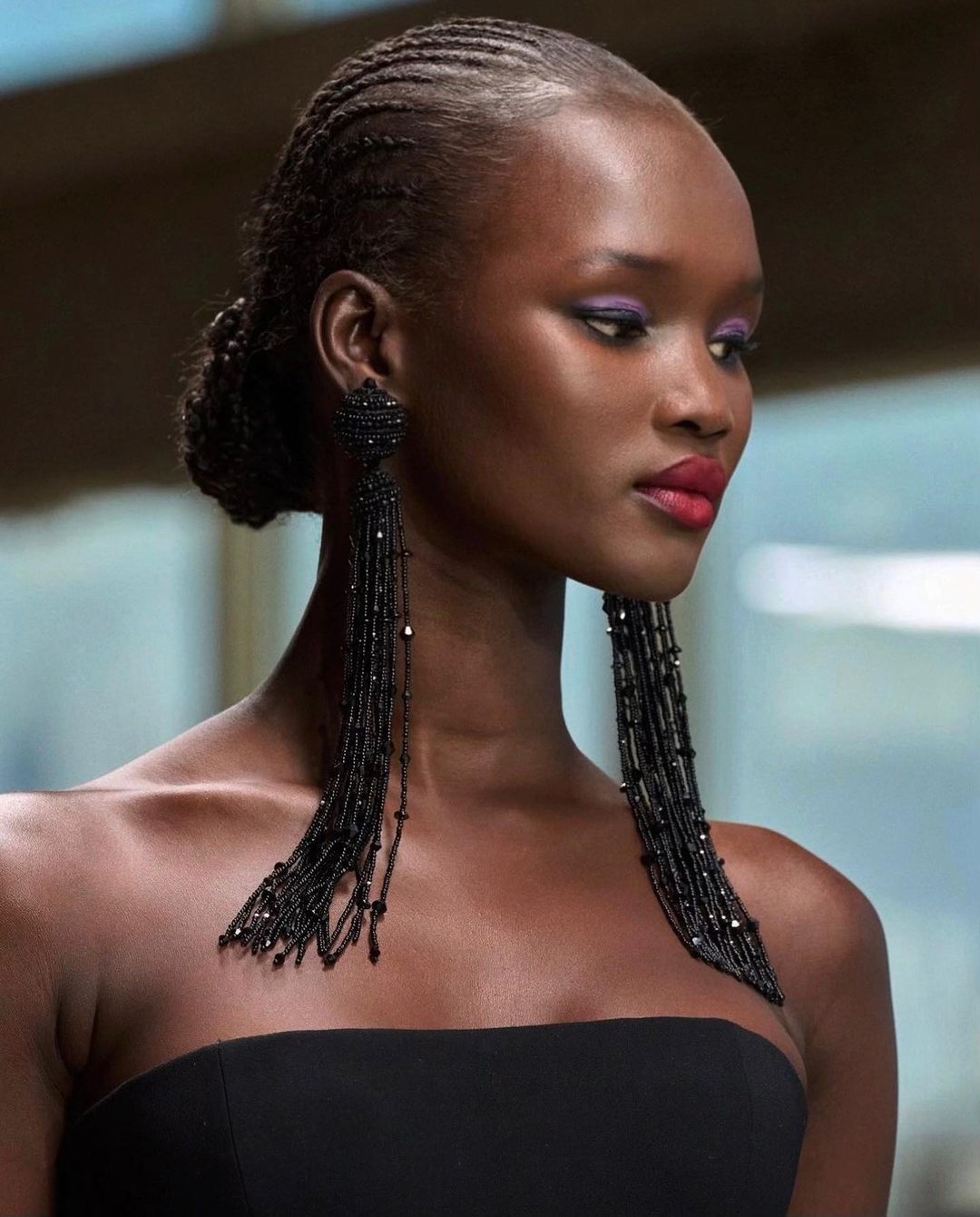 #MODELCRUSH: Gorgeous South Sudanese Abény Nhial Went From Biochemistry To Mainstream Runway ...