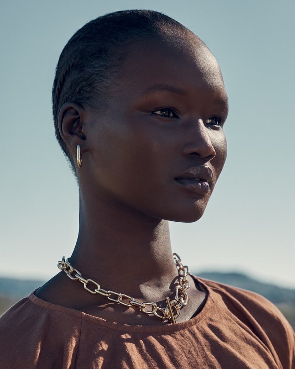 #MODELCRUSH: Gorgeous South Sudanese Abény Nhial Went From Biochemistry To Mainstream Runway ...