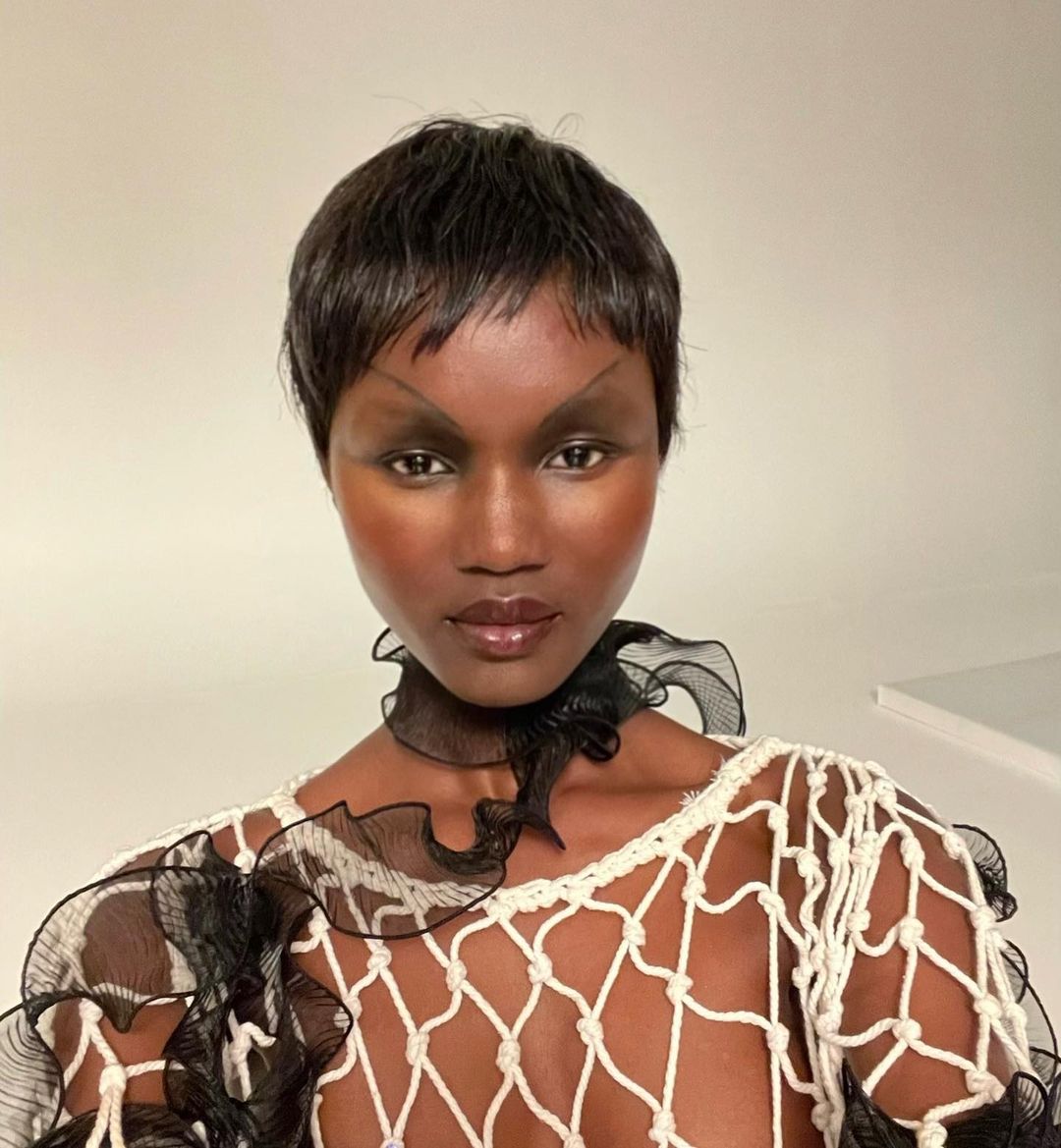 #MODELCRUSH: Gorgeous South Sudanese Abény Nhial Went From Biochemistry To Mainstream Runway ...