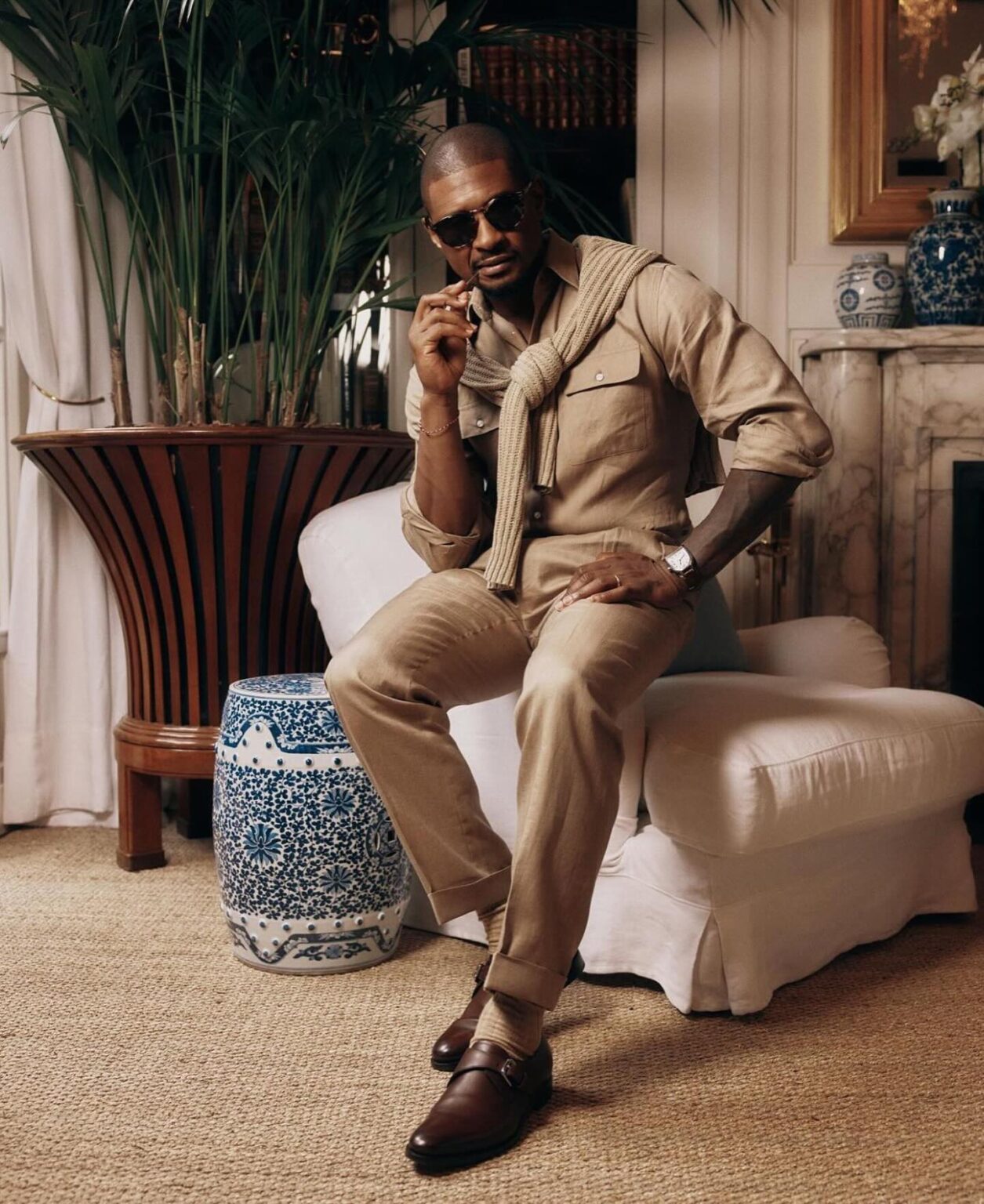 PICS: Usher Raymond Shows Men How It's Done As He Graces The Ralph ...