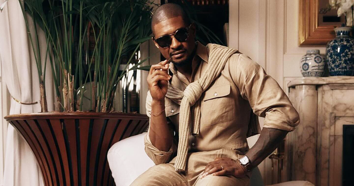 PICS: Usher Raymond Shows Men How It's Done As He Graces The Ralph ...